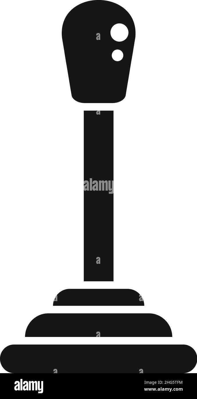 Gearbox icon simple vector. Car gear. Automatic lever Stock Vector ...