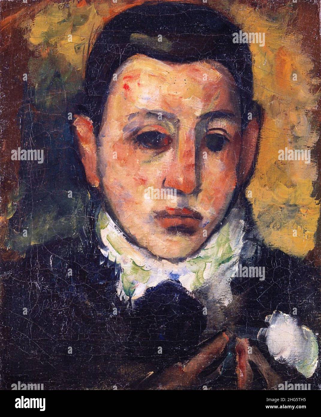 Self-Portrait at the Age of Nine Stock Photo - Alamy