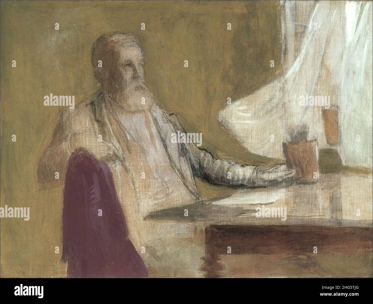 Portrait arnold bocklin hi-res stock photography and images - Alamy
