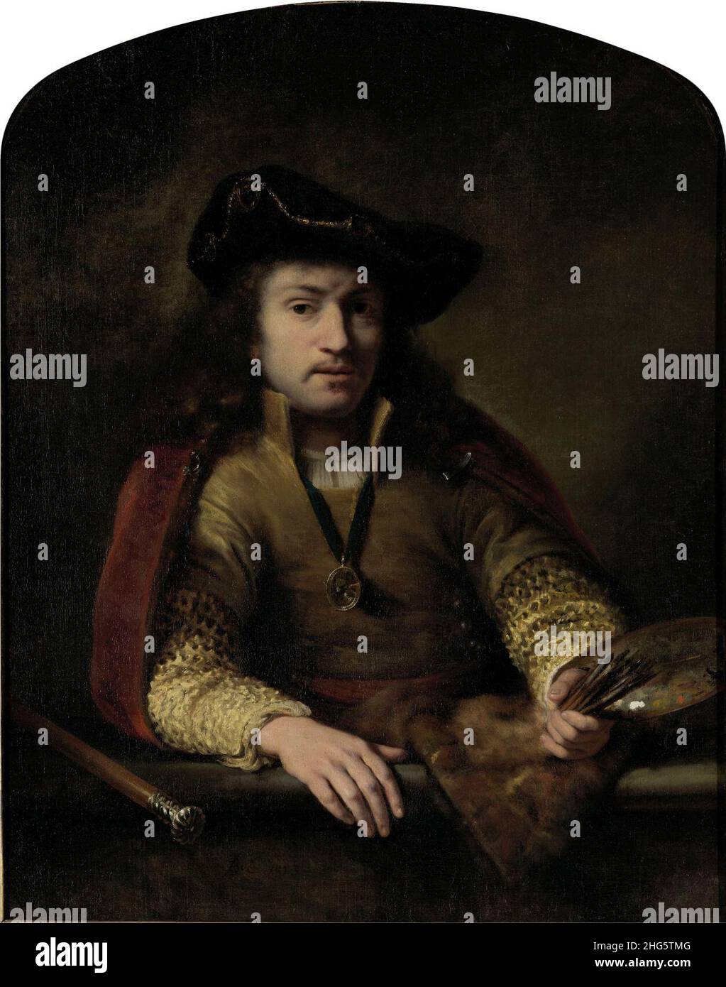 Ferdinand bol self portrait hi-res stock photography and images - Alamy