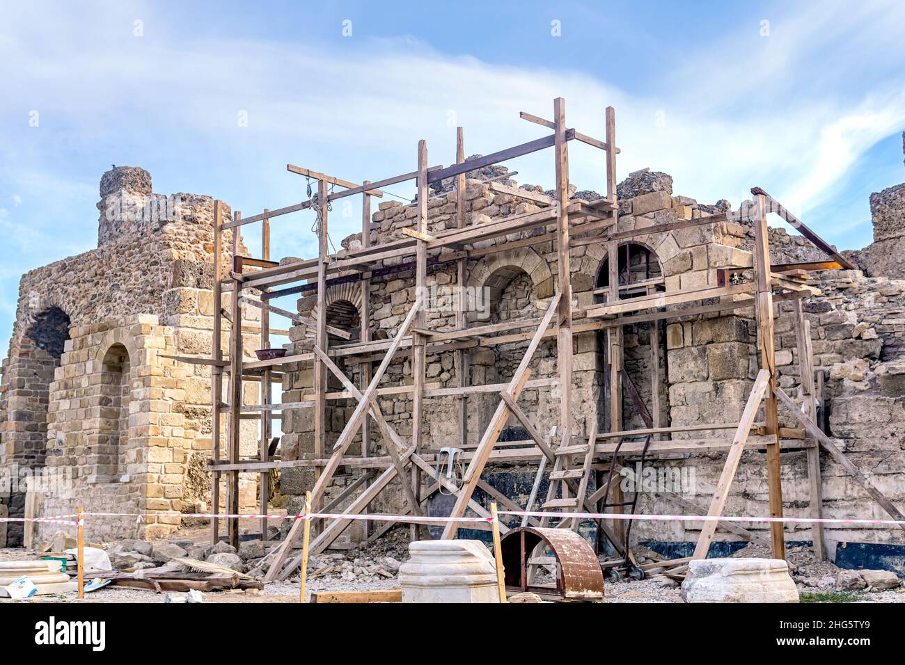Old Wooden Scaffolding Old Scaffolding Material On Rent