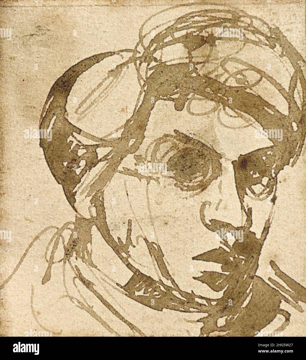 Self-Portrait by Theo van Doesburg Stock Photo - Alamy