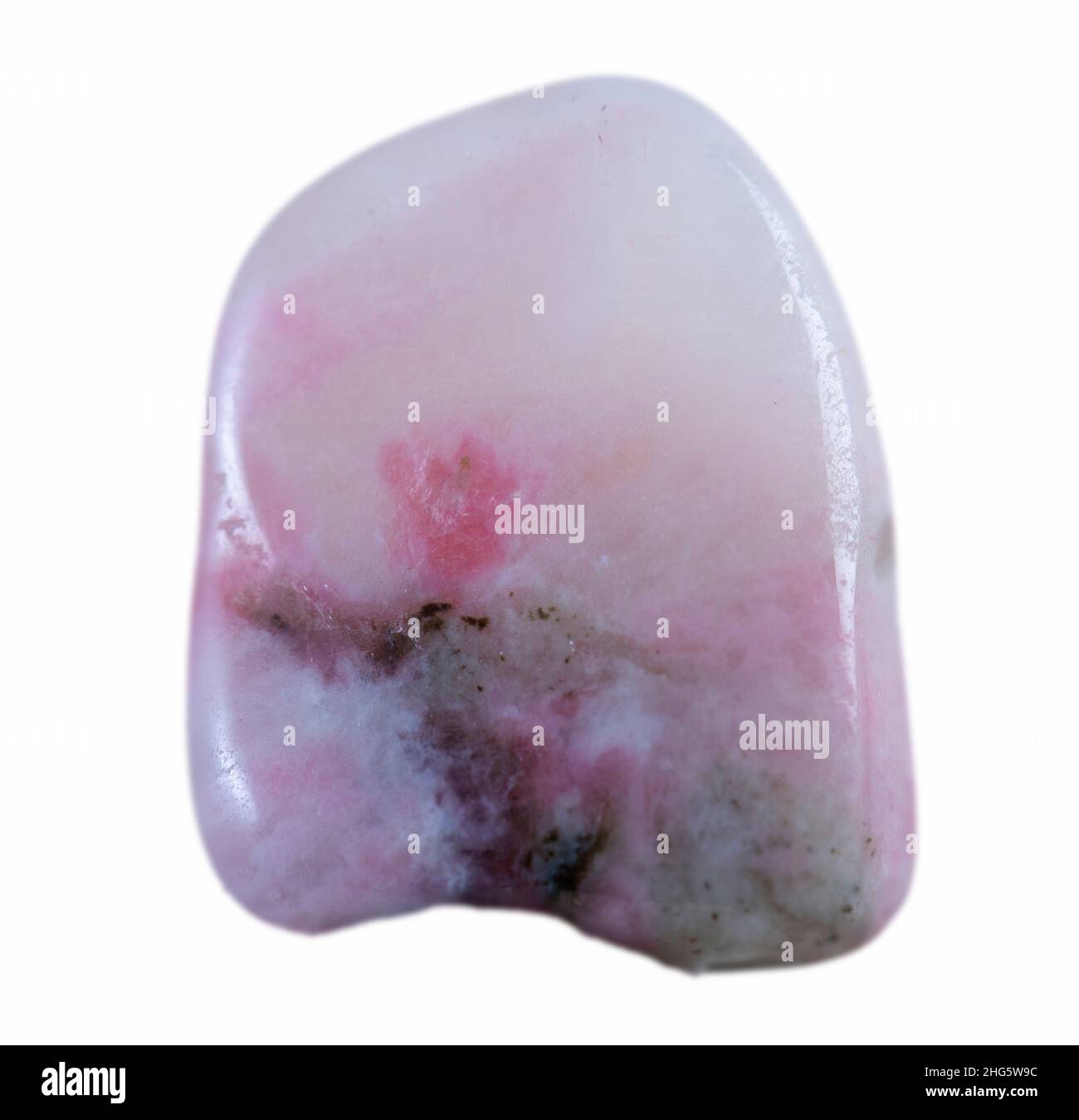 pink quartz mineral specimen stone rock geology gem crystal Stock Photo ...