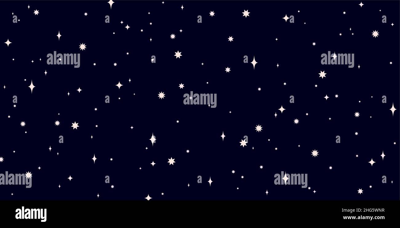 Universe, cosmos. Seamless pattern universe, cosmos and space ...