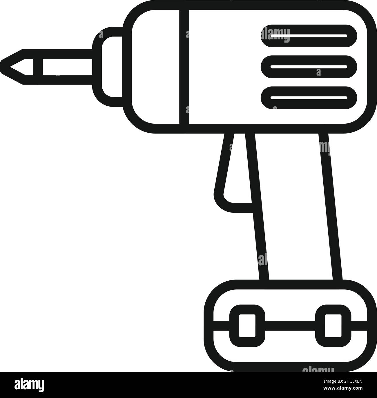Electric screwdriver clipart hi-res stock photography and images - Alamy
