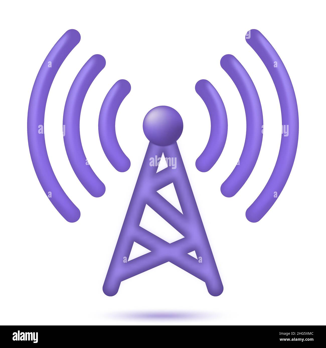 Mobile radio sender Stock Vector Images - Alamy
