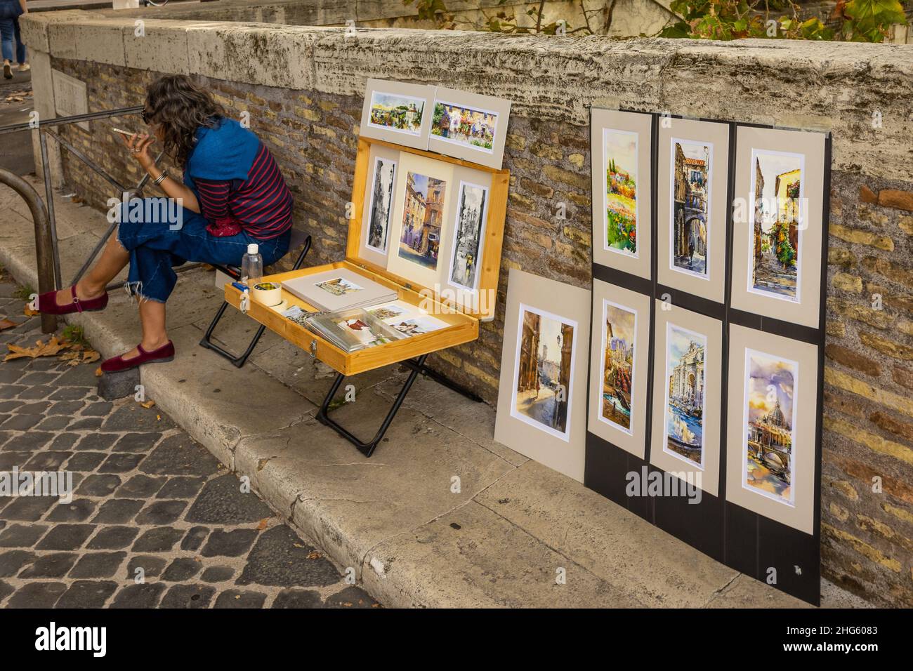 Artist in rome hi-res stock photography and images - Alamy