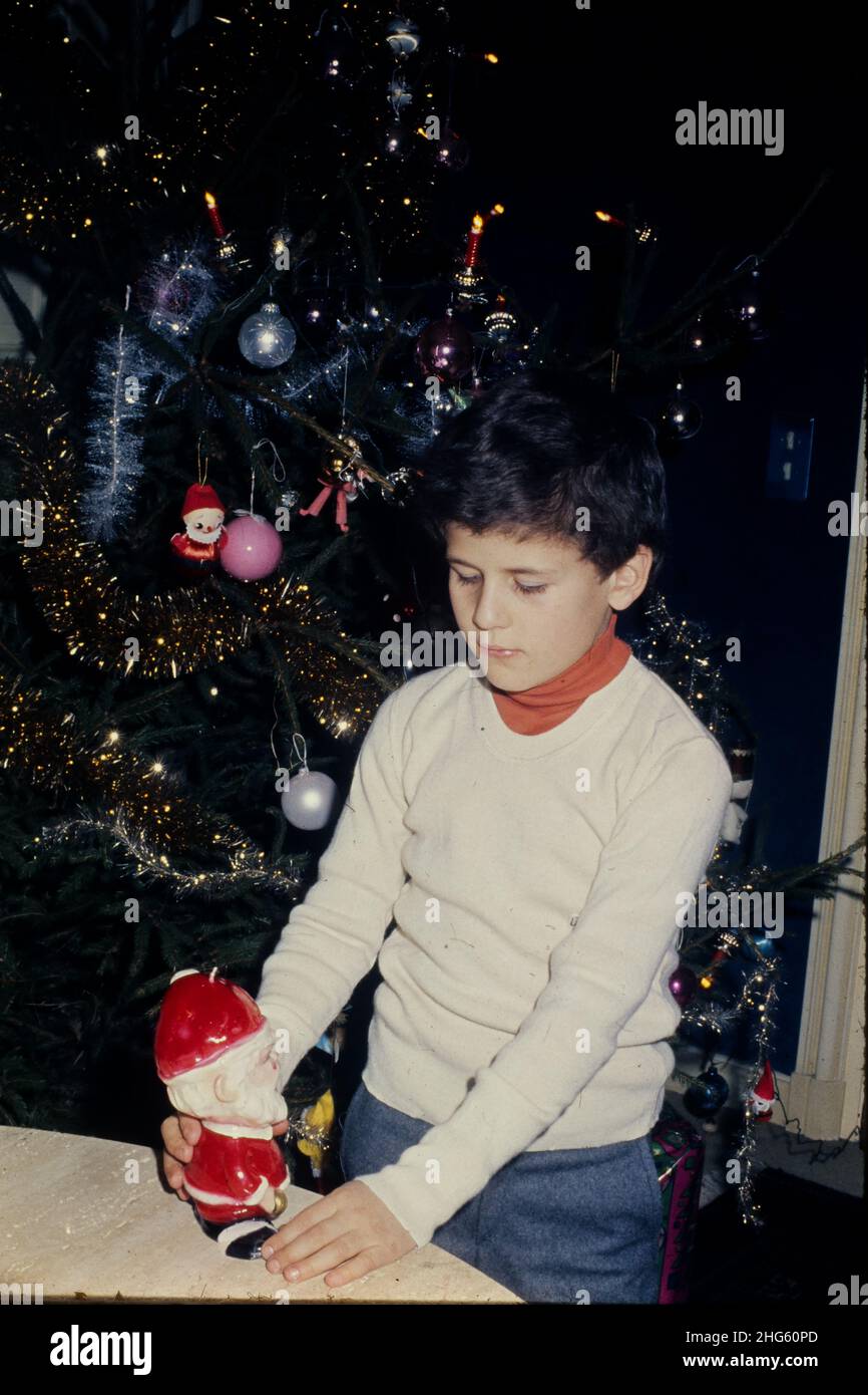 Archives 70ies: Young Christophe Merieux celebrates Christmas after his ...