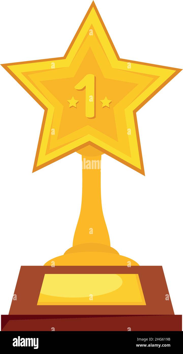 trophy star award Stock Vector Image & Art - Alamy