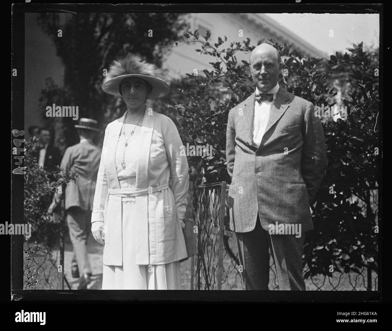 Sen. Oddie and Mrs. Mary Harrigan of Reno at White House, Washington, D ...