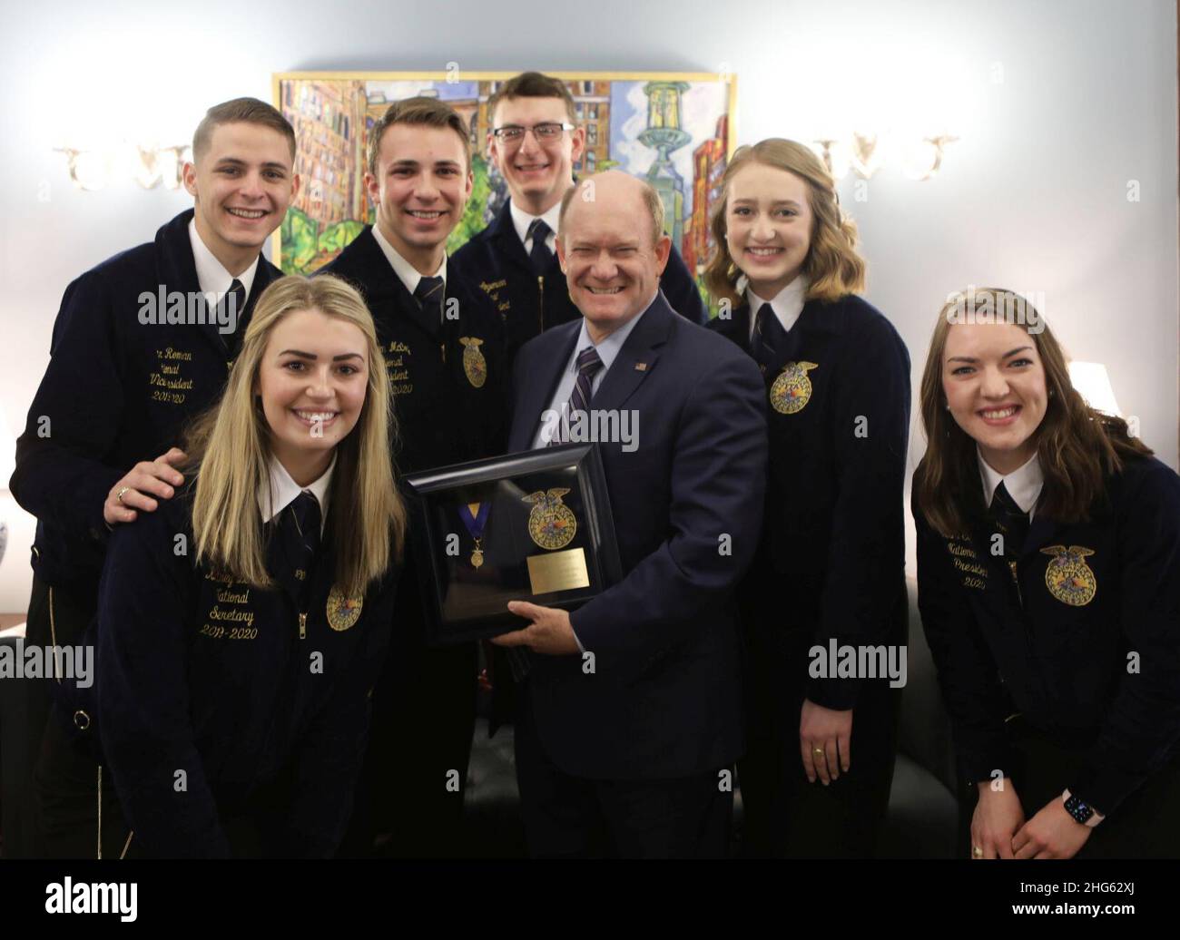Senator Coons meets with National FFA Organization officers ...