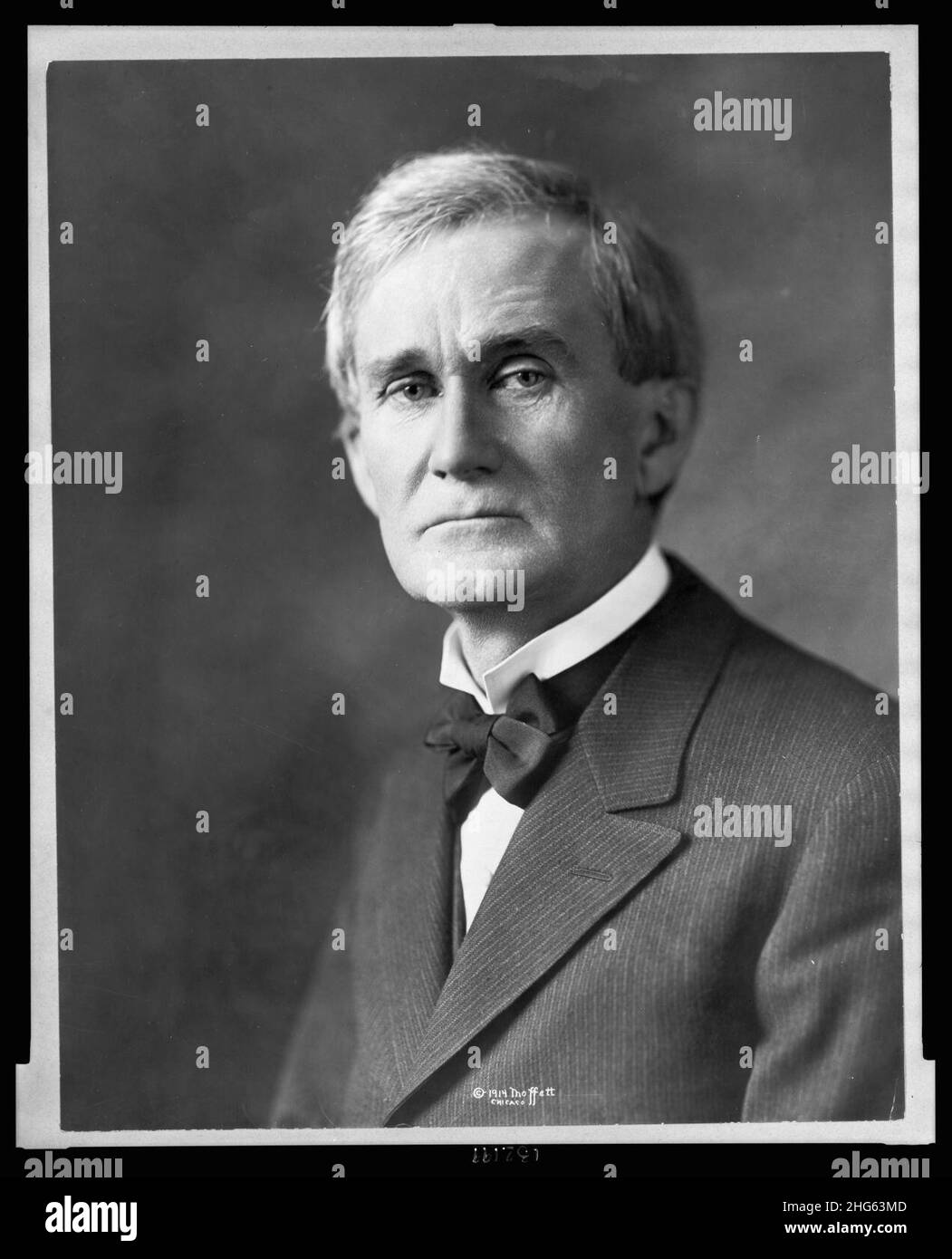 Senator Lawrence Y. Sherman, head-and-shoulders portrait, facing front ...