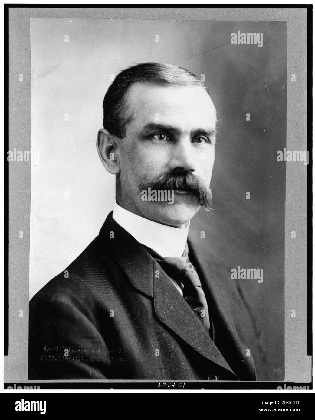 Senator Reed Smoot, head-and-shoulders portrait, facing slightly right ...