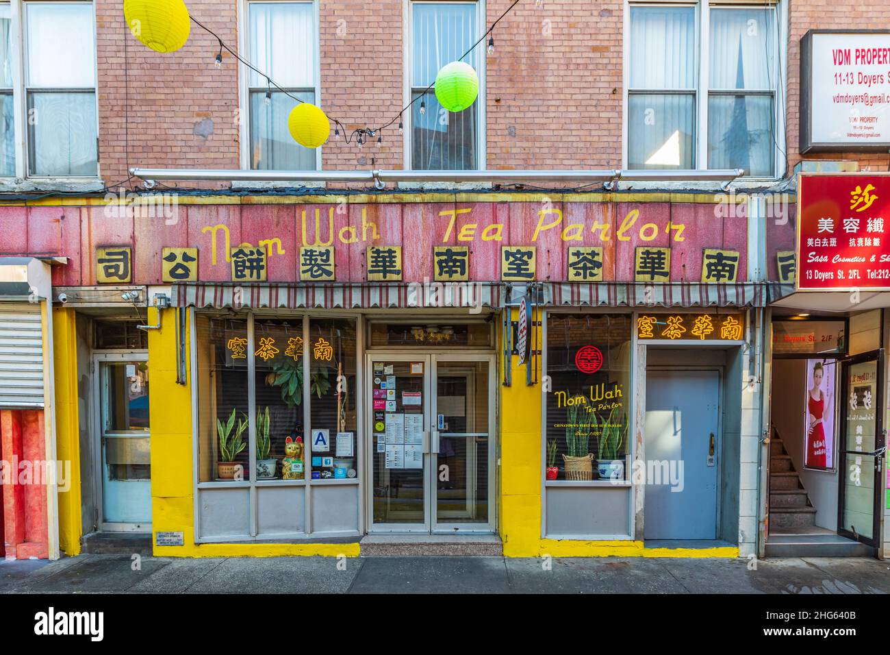 Chinatown, Manhattan, New York City, New York, USA. November 3, 2021 ...