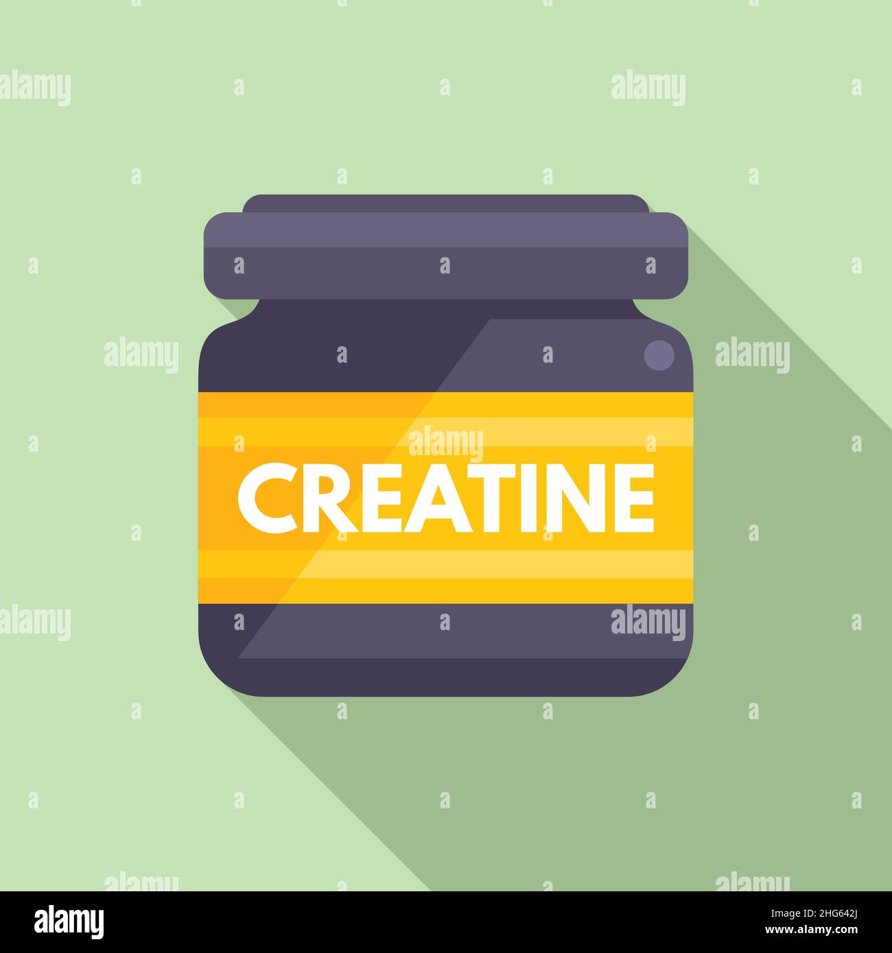 Creatine vector vectors hi-res stock photography and images - Alamy