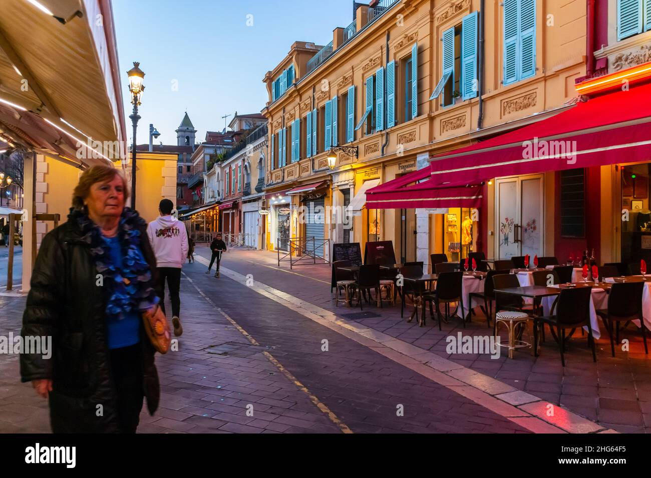 Traditional bistro old town nice hi-res stock photography and images ...