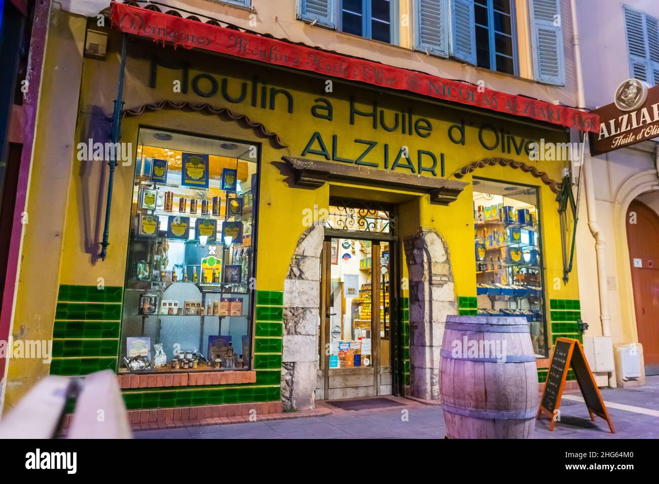 Nice, France, Traditional French Small Business, Alziari Olive Oil ...