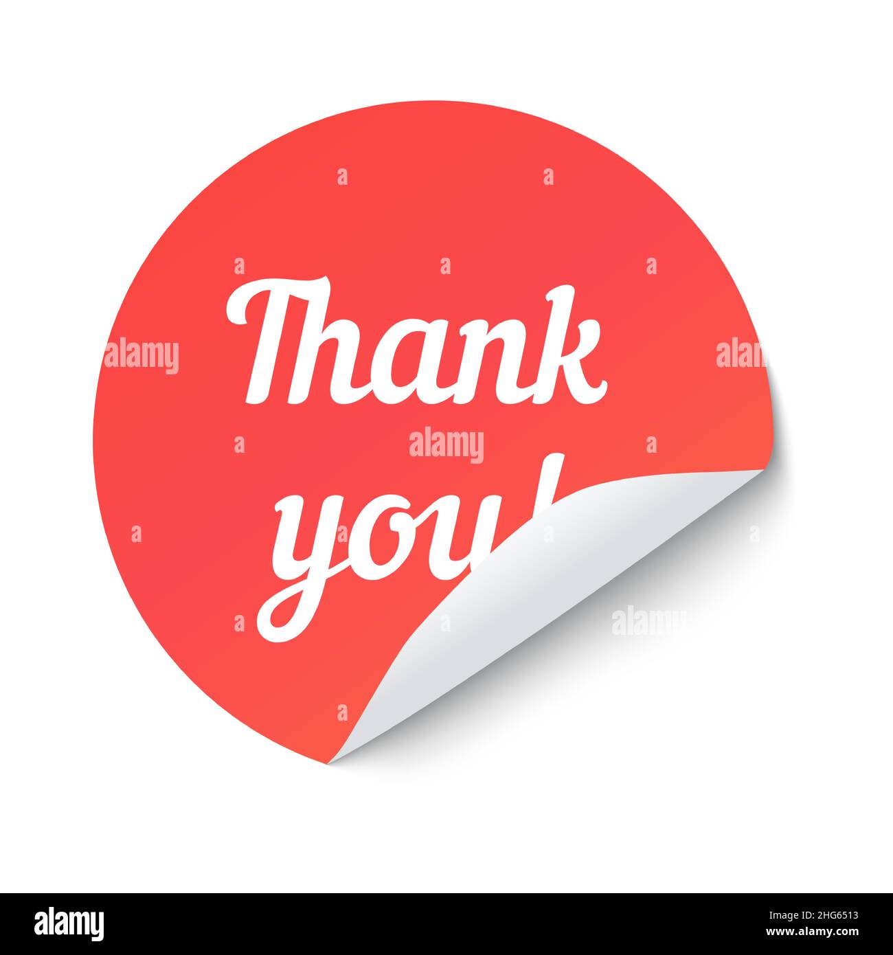 Inscription thank you Stock Vector Images - Alamy