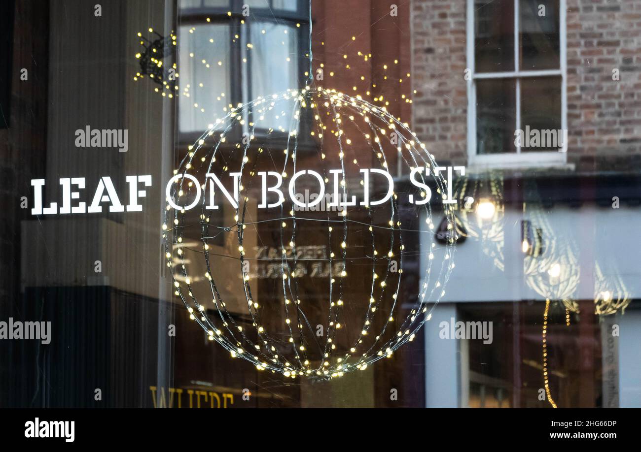 Leaf on bold street liverpool hi-res stock photography and images - Alamy