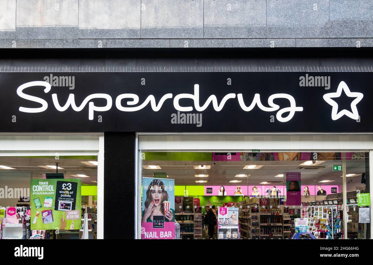 Superdrug logo hi-res stock photography and images - Alamy
