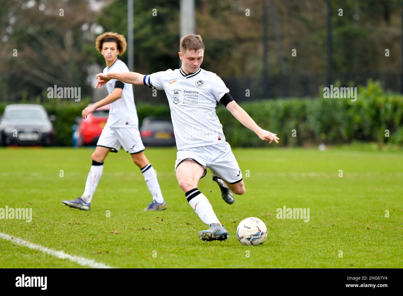 Swansea, Wales. 18 January, 2022. Josh Edwards of Swansea City Under ...