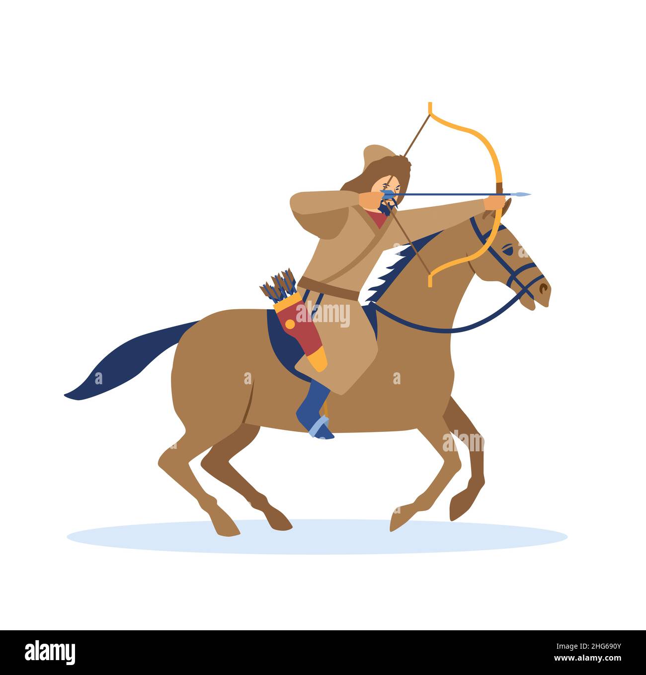 Mongol empire Stock Vector Images - Alamy