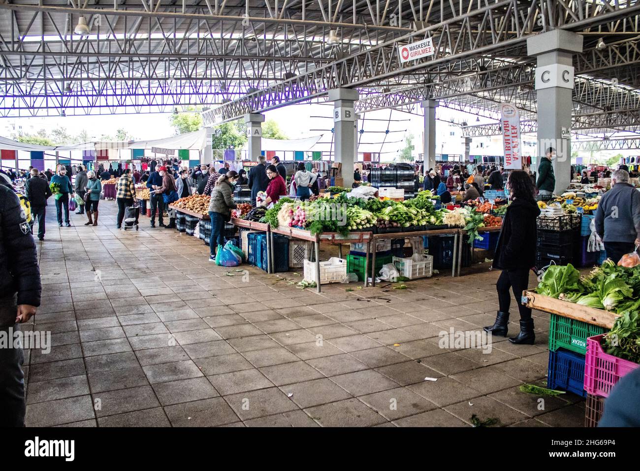 Famagusta, Turkish Republic of Northern Cyprus- January 13, 2022 ...