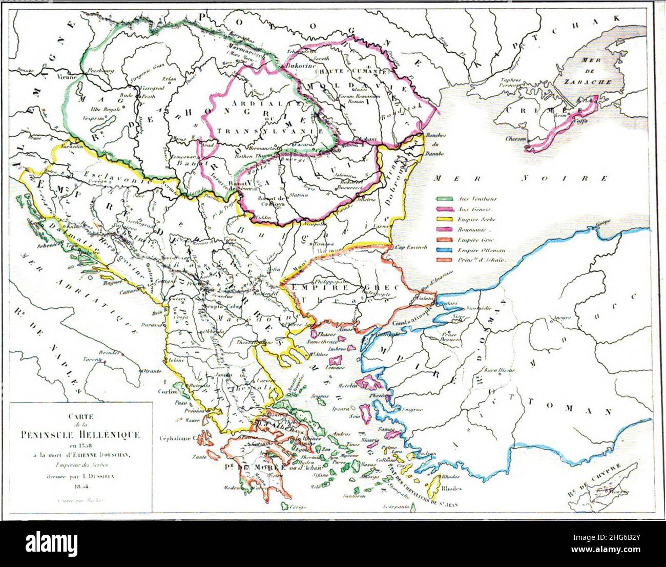 Serbian empire hi-res stock photography and images - Alamy