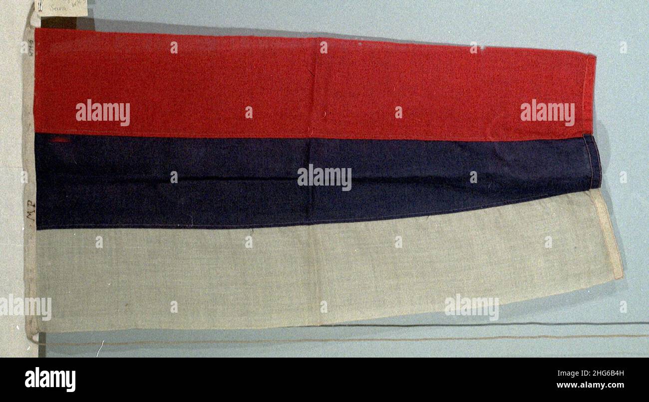 Serbian flag (1835-1882, after 1992 Stock Photo - Alamy