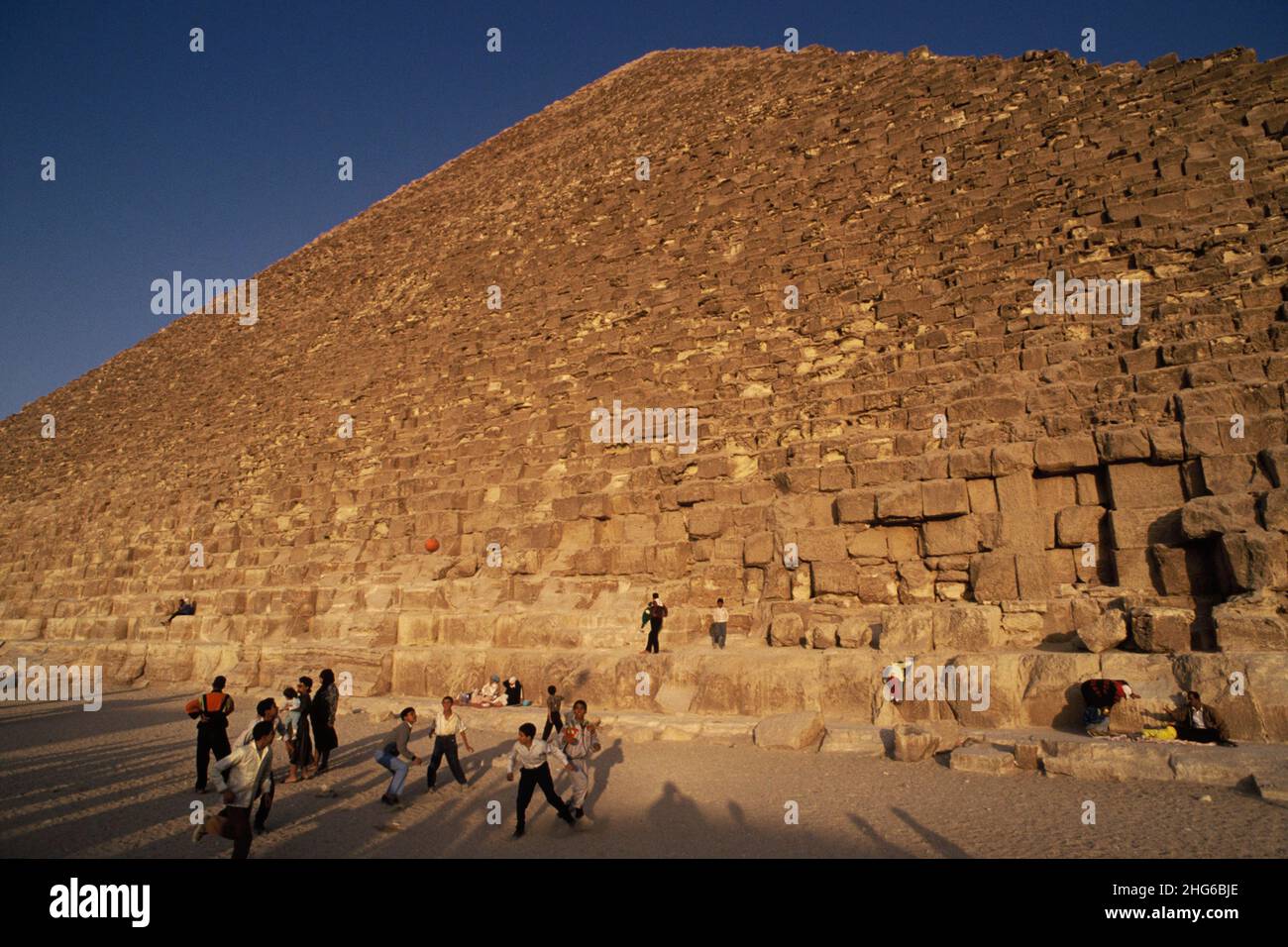 Cheops pyramid, Giza, Egypt Stock Photo - Alamy