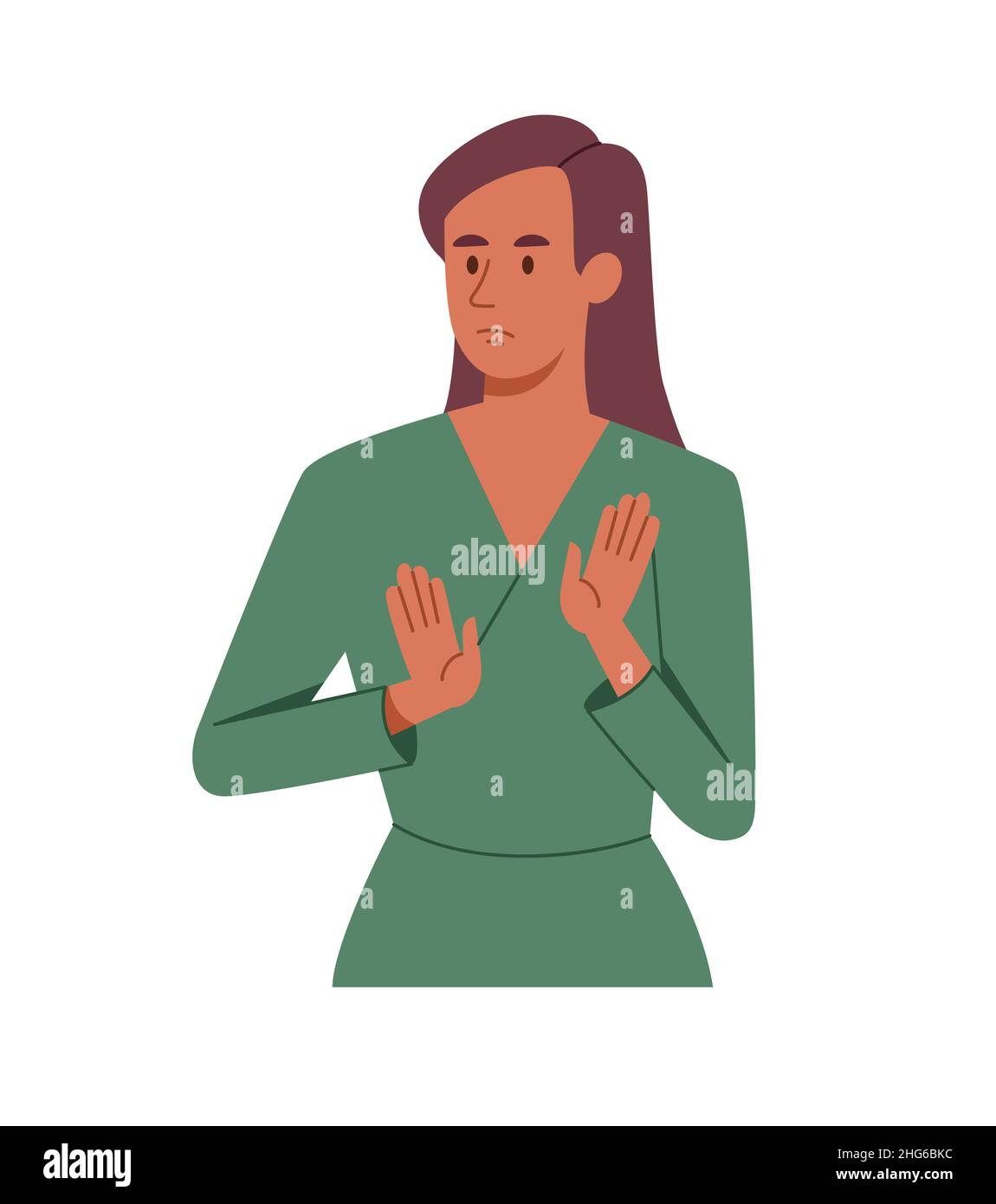 Waving negative Stock Vector Images - Alamy