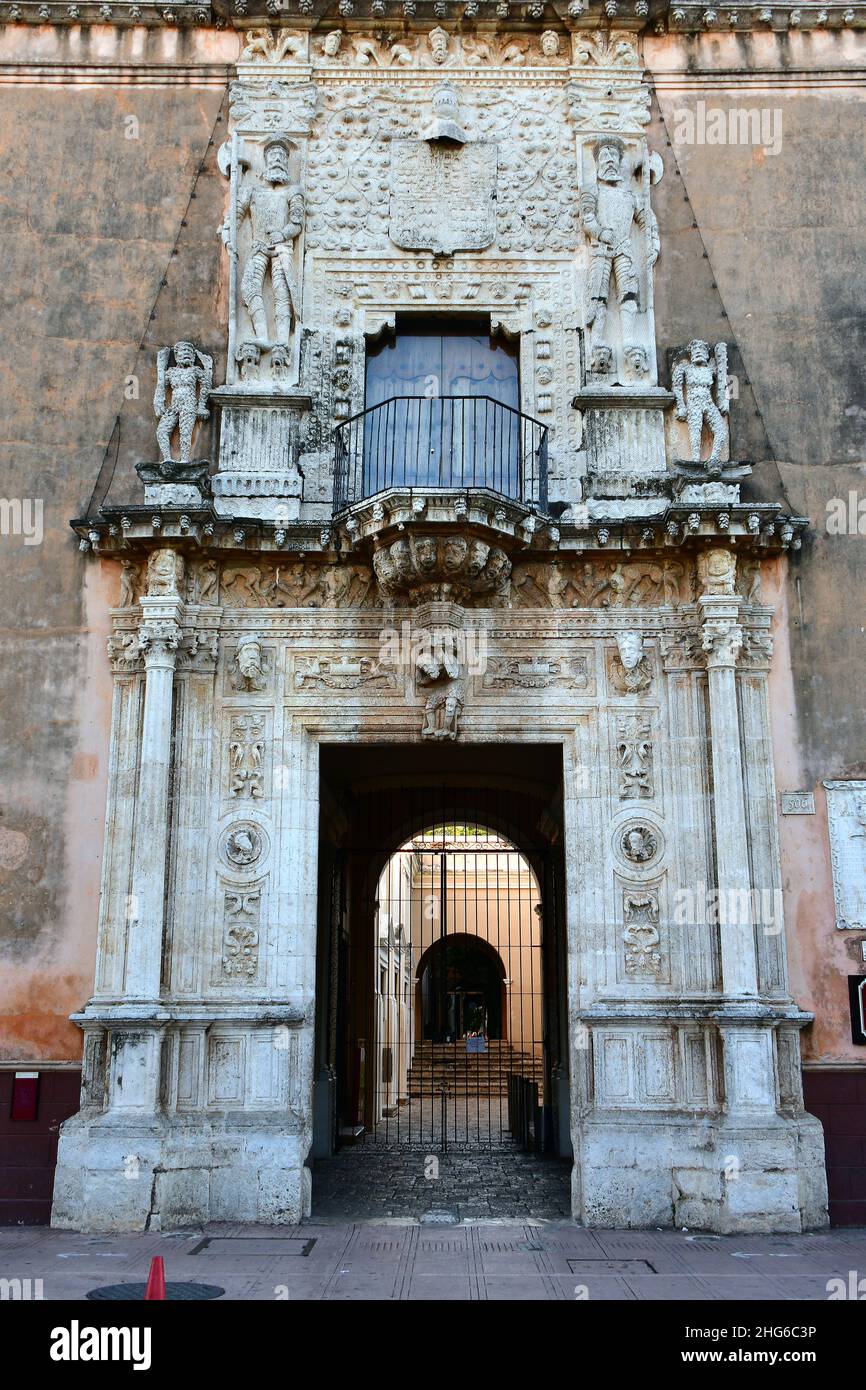 House of Montejo, Casa de los Montejo (1542 - 1549), Mérida, State of ...