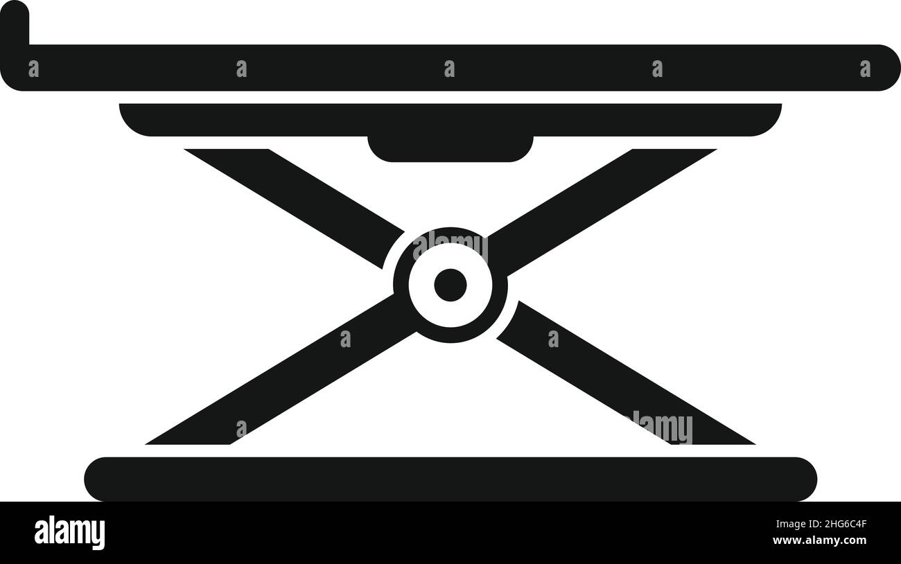 Car elevator icon simple vector. Auto garage. Vehicle service Stock ...