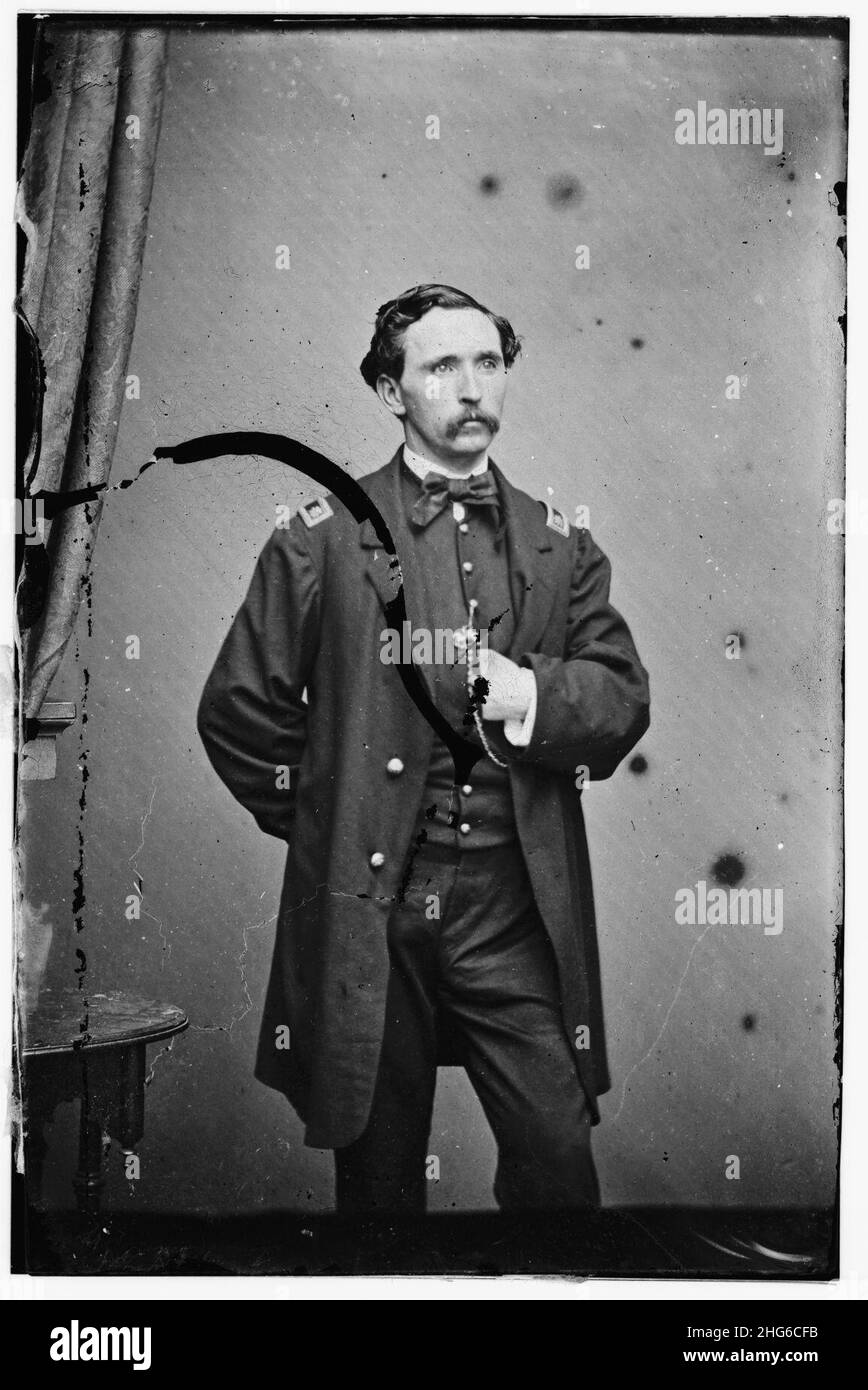 Sergeant E.J. Buck, 18th Wisc Stock Photo - Alamy