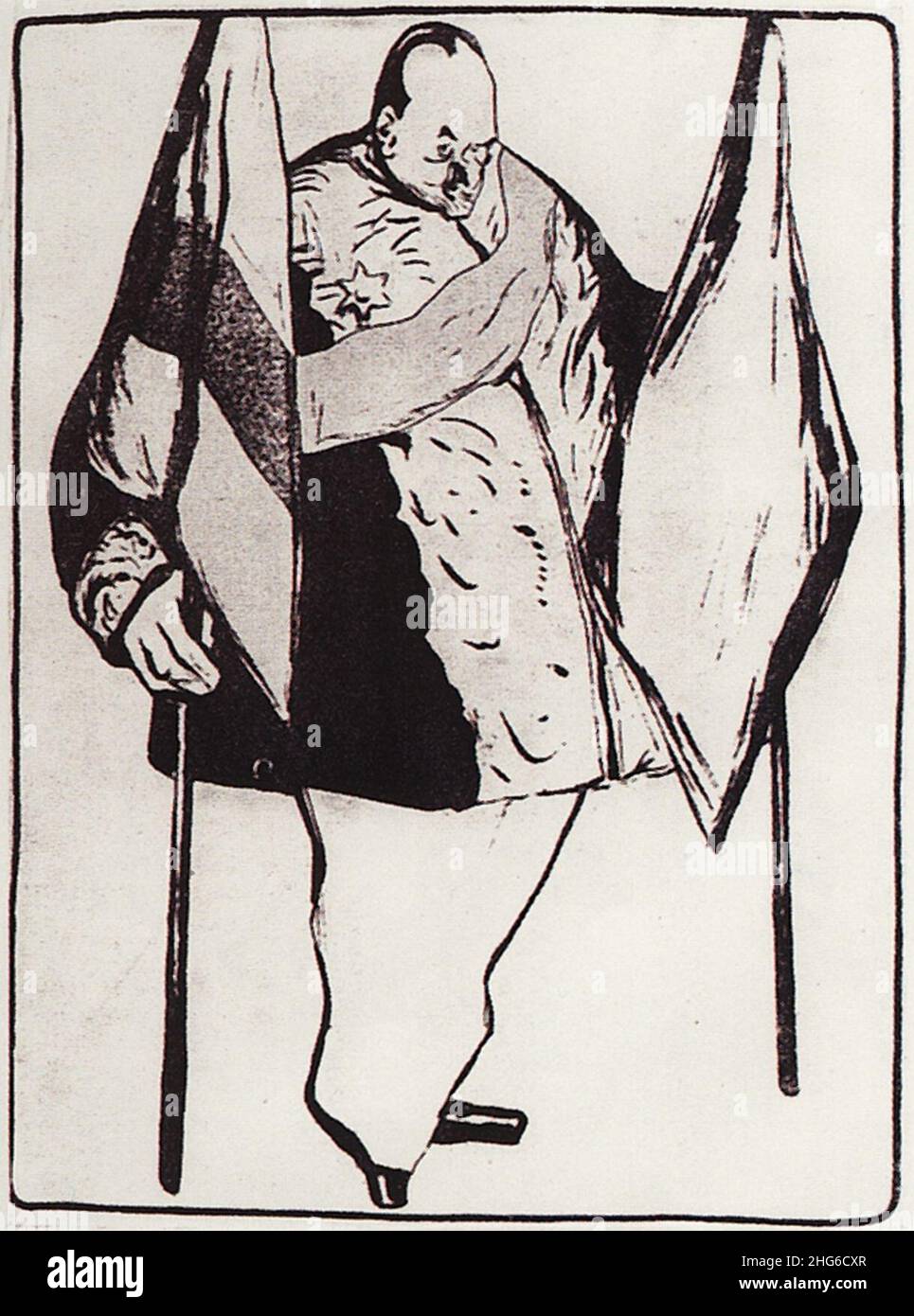 Sergei Witte (cartoon Stock Photo - Alamy