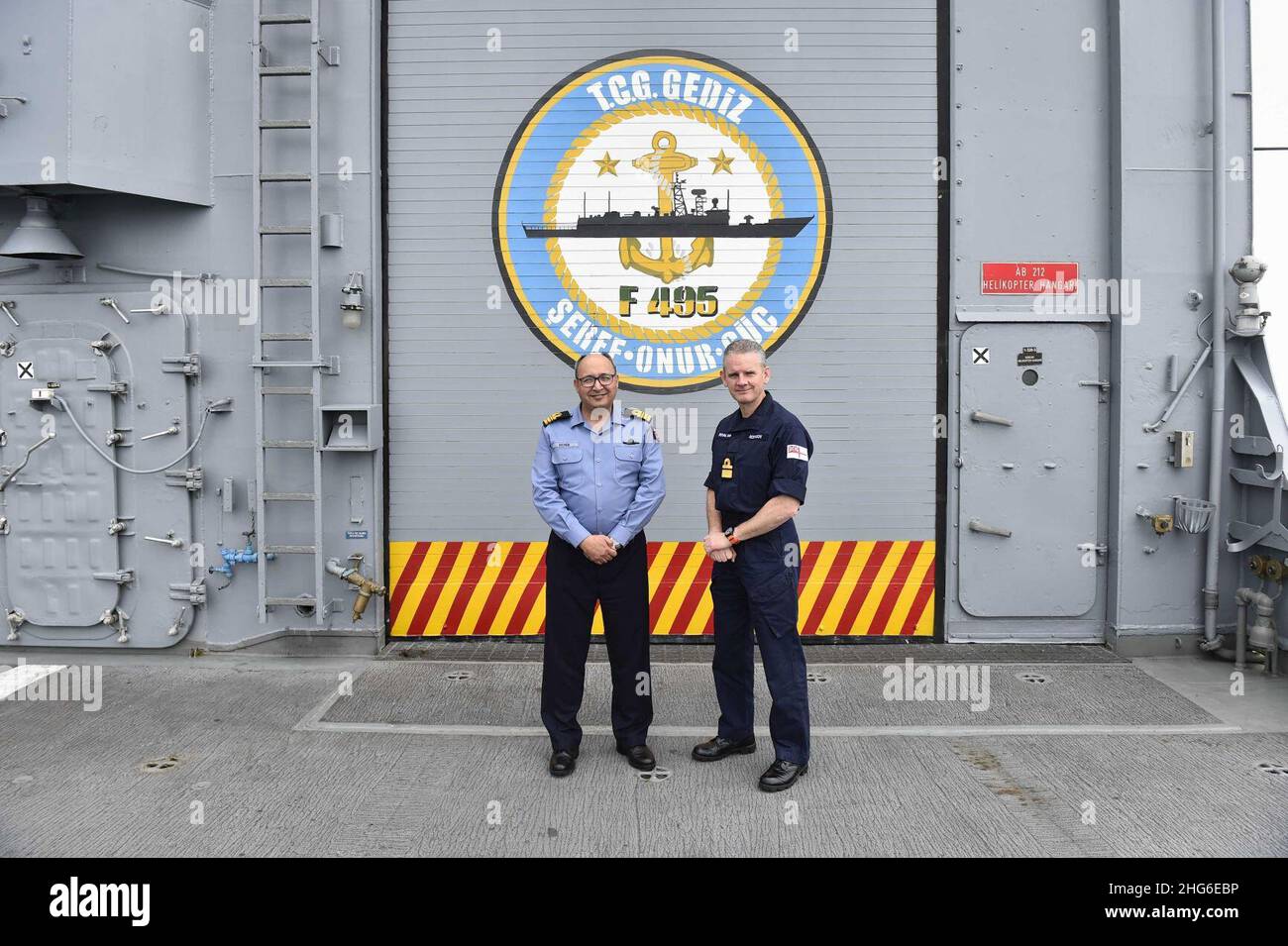 Serhat Demir and Guy Robinson 180612 Stock Photo - Alamy