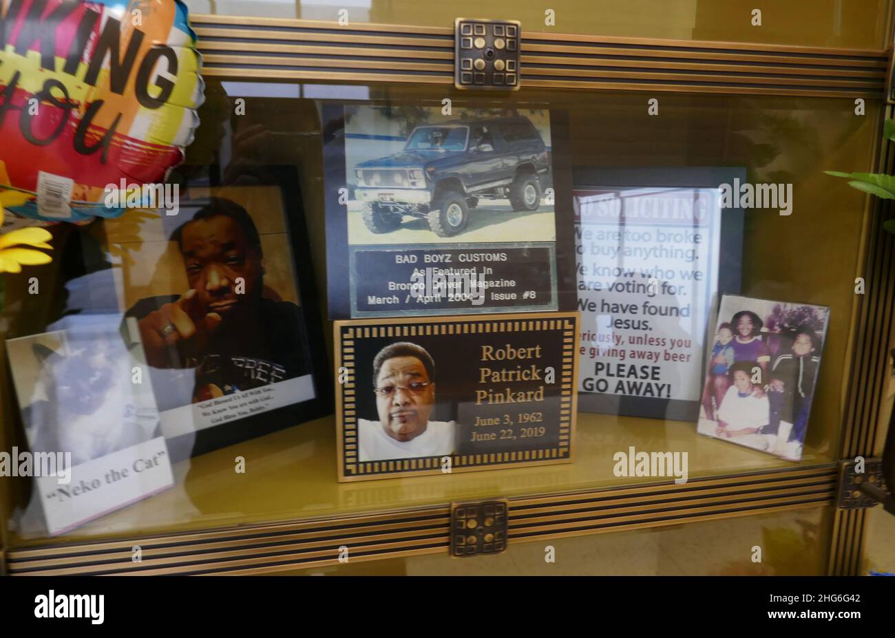 Inglewood, California, USA 15th January 2022 Robert Patrick Pinkard of ...