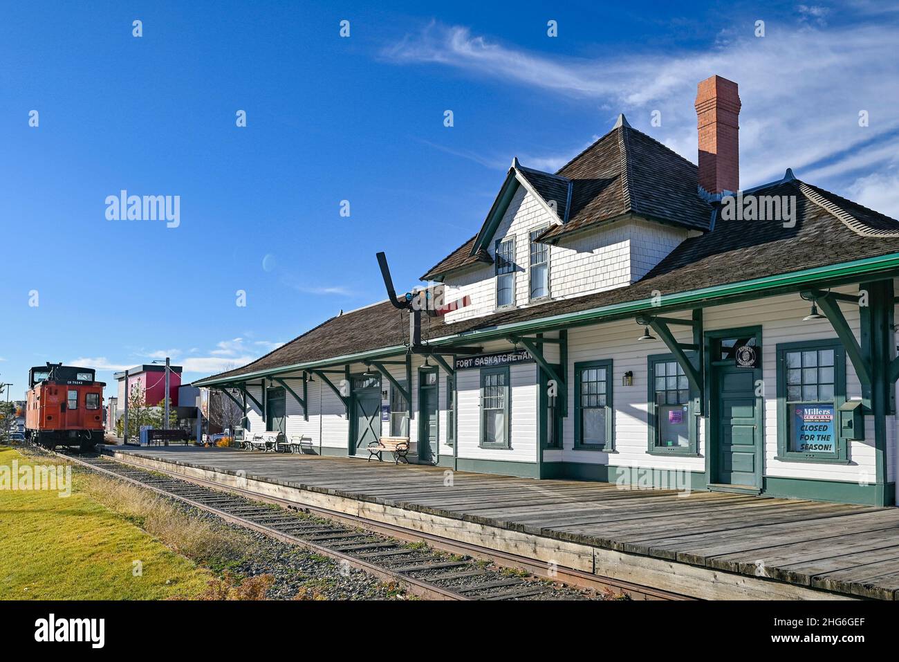 Heritage train station fort hi-res stock photography and images - Alamy