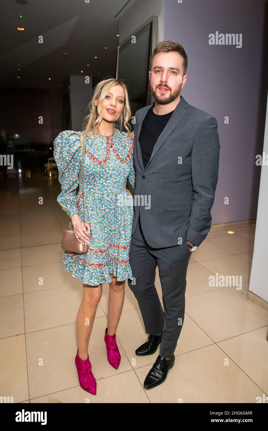 London, UK, Tuesday, 18th January 2022 Laura Whitmore and Iain Stirling ...
