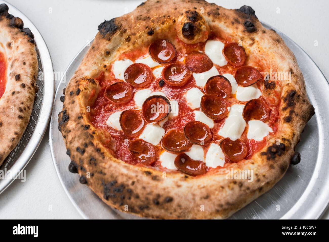 Delicious fresh italian pizza hi-res stock photography and images - Alamy