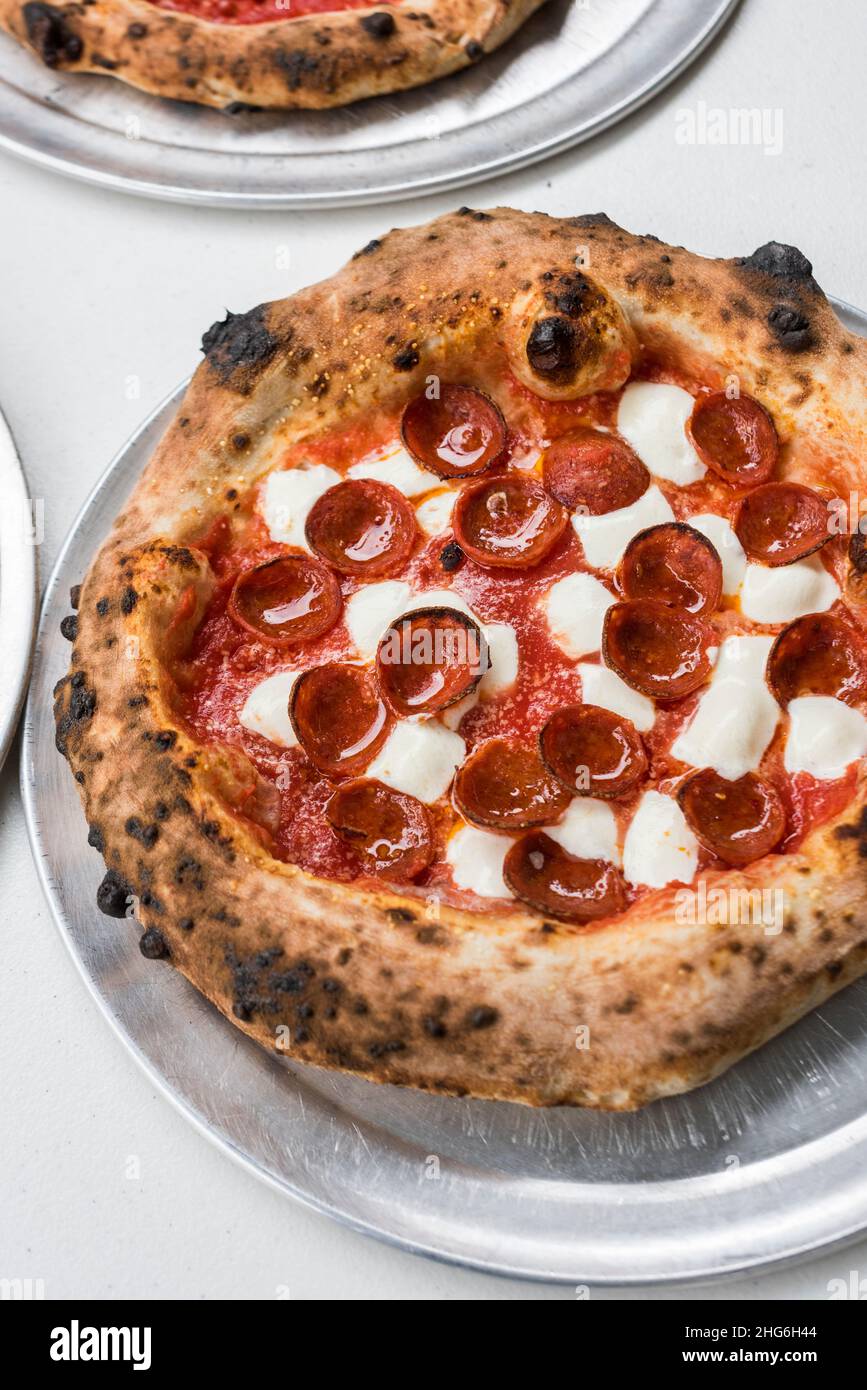 Delicious fresh italian pizza hi-res stock photography and images - Alamy