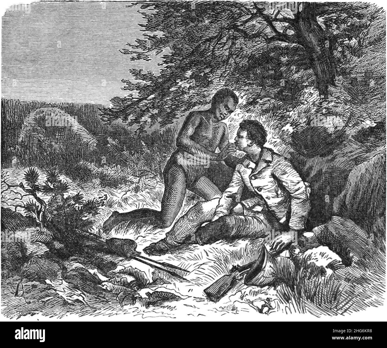 Seven Years in South Africa, page 360, succoured by a Masarwa Stock ...