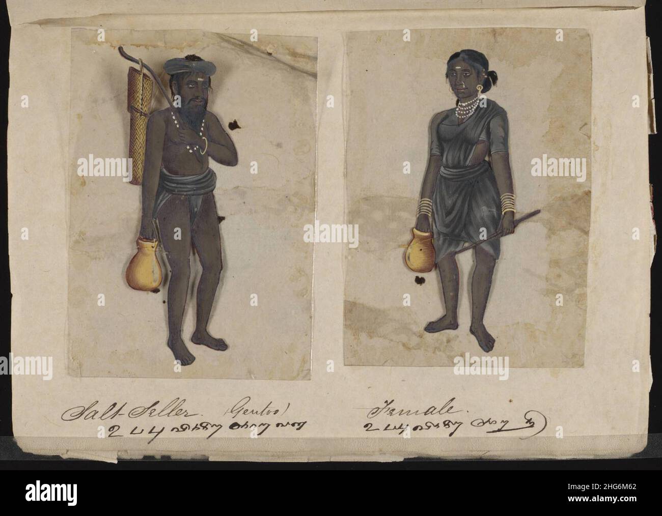Seventy-two Specimens of Castes in India (73 Stock Photo - Alamy
