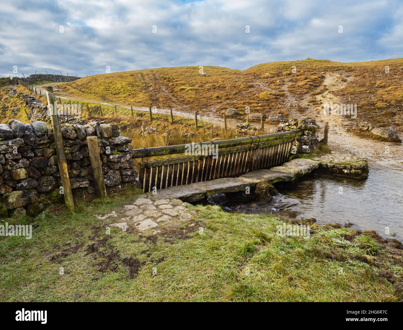 Mastiles Lane, near Malham and Kilnsey in North Yorkshire, was a Roman ...