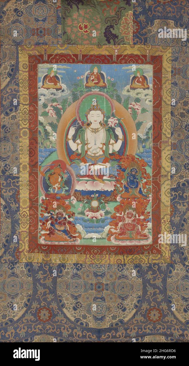 Shadakshari avalokiteshvara hi-res stock photography and images - Alamy