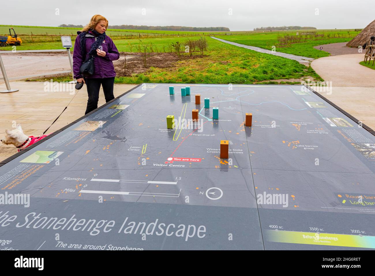 Stonehenge sign entrance hi-res stock photography and images - Alamy