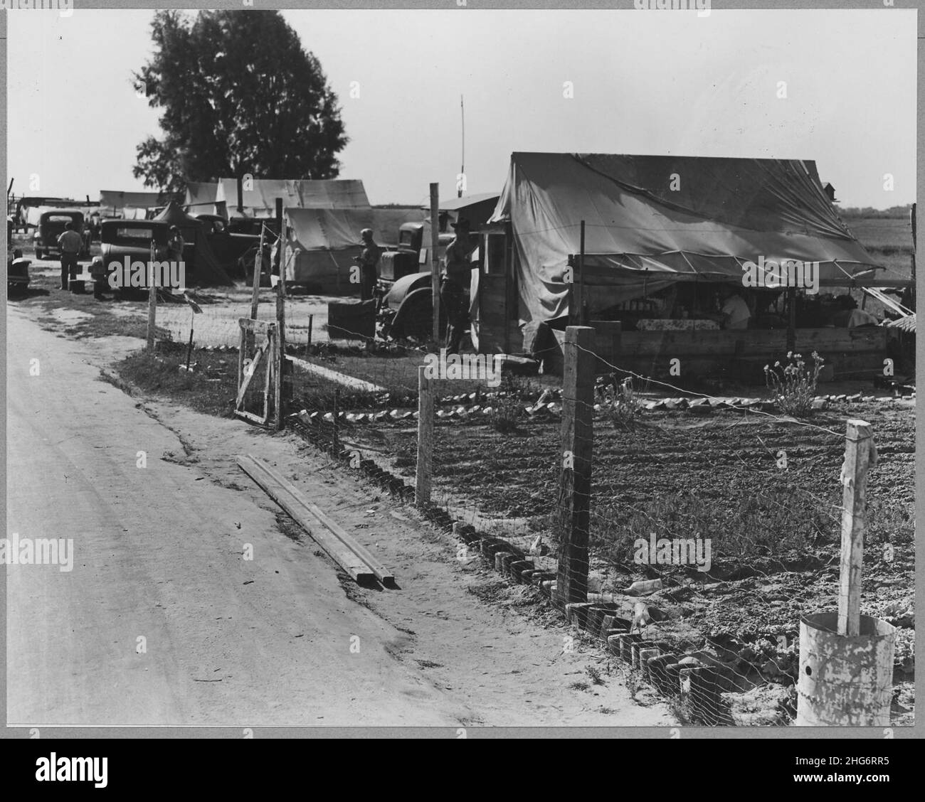 Shafter, Kern County, California. A view of the Shafter camp, provided ...