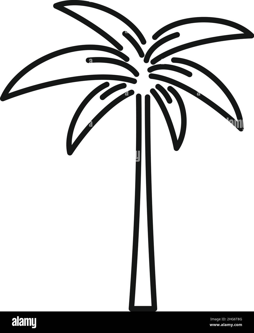 Miami palm island Black and White Stock Photos & Images - Alamy