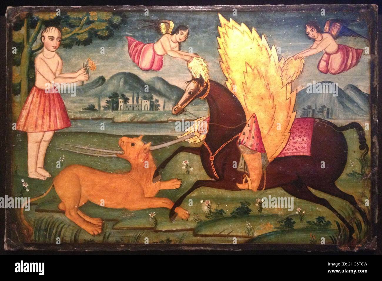 Shahnameh illustration hi-res stock photography and images - Alamy