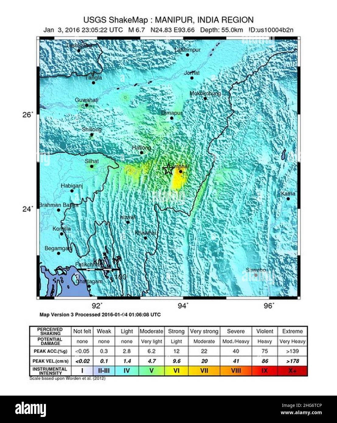 Shakemap hi-res stock photography and images - Alamy